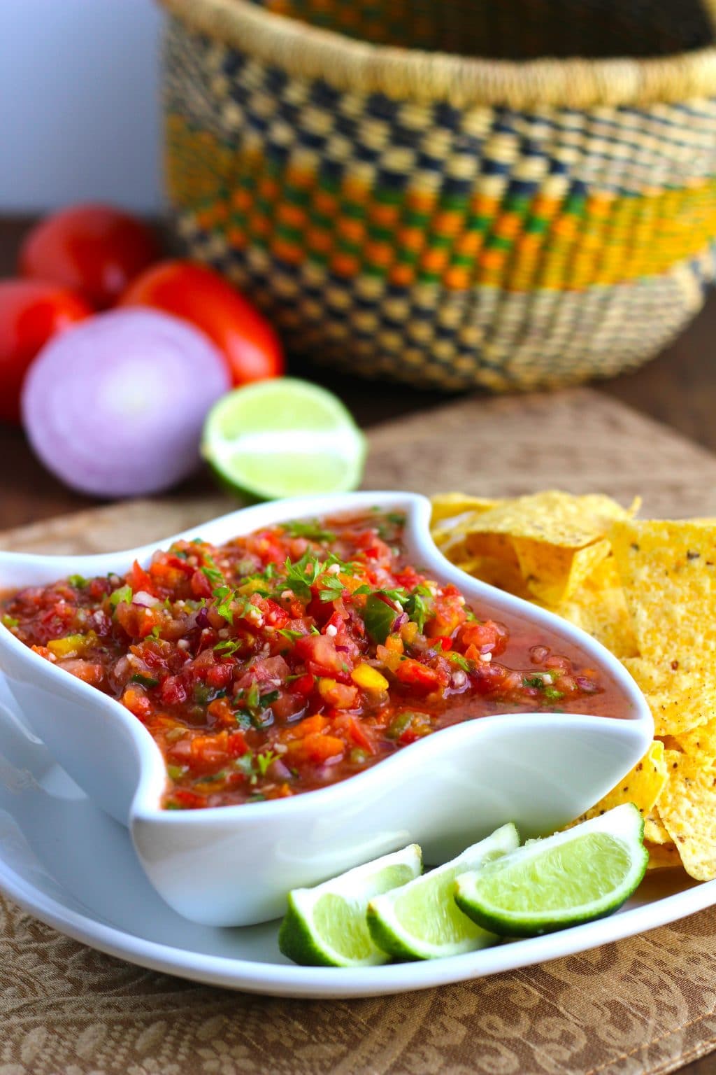 Secret Ingredient Cilantro Lime Salsa - Stacey Homemaker