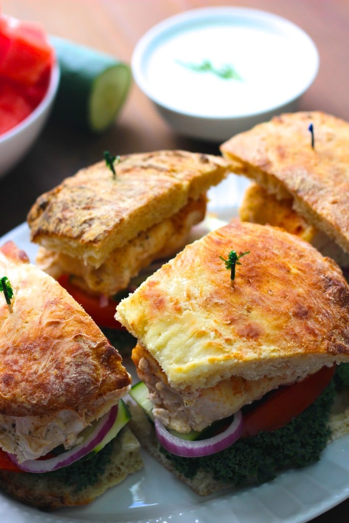 Greek Chicken Feta Burgers That Are SO Worth the Mess - Allyn Lewis