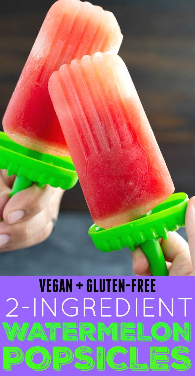 Easy Watermelon Popsicles