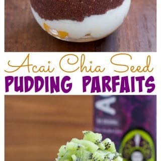 Acai Chia Seed Pudding Parfait - Stacey Homemaker